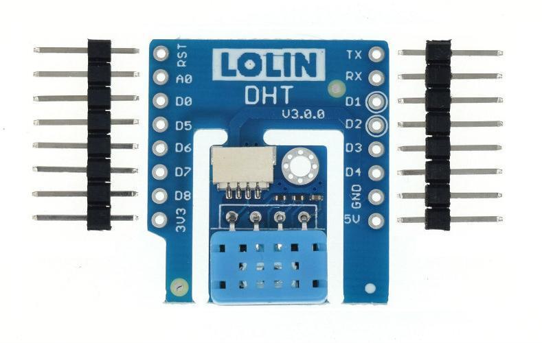 Vendita online Wemos DHT Shield (sensore umidità e temperatura)